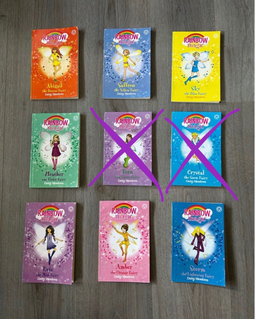 Rainbow Magic children story books, Hobbies & Toys, Books & Magazines ...
