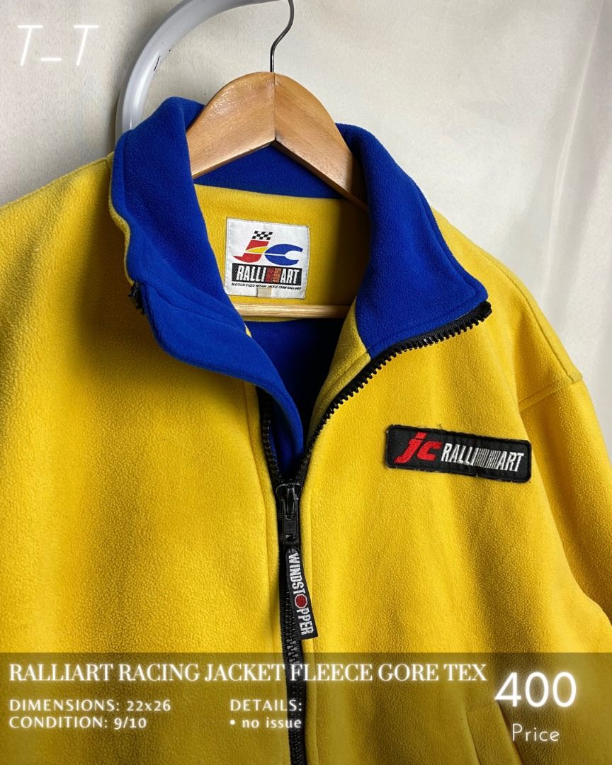 Ralliart Racing Jacket Fleece Gore Tex, Men's Fashion, Coats, Jackets ...