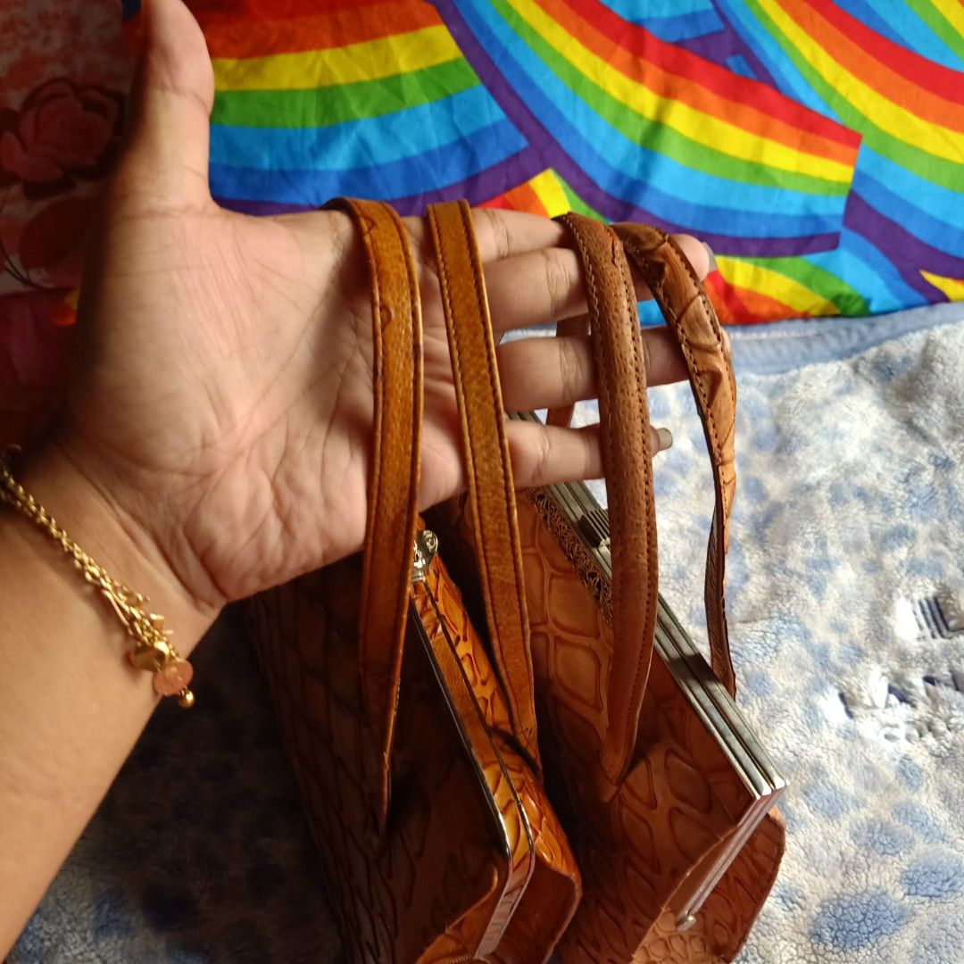 RARE! PANGOLIN Skin Handbags, Women's Fashion, Bags & Wallets, Clutches ...