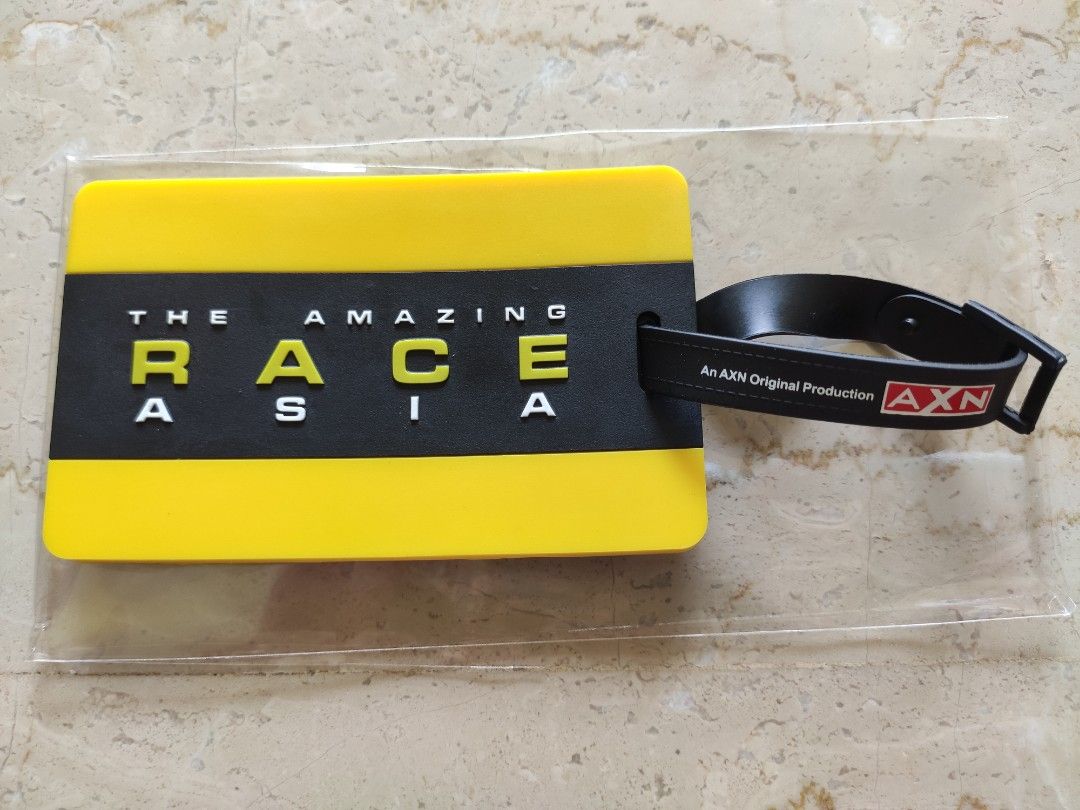 Rare Vintage Authentic The Amazing Race Asia season 2 luggage tag ...