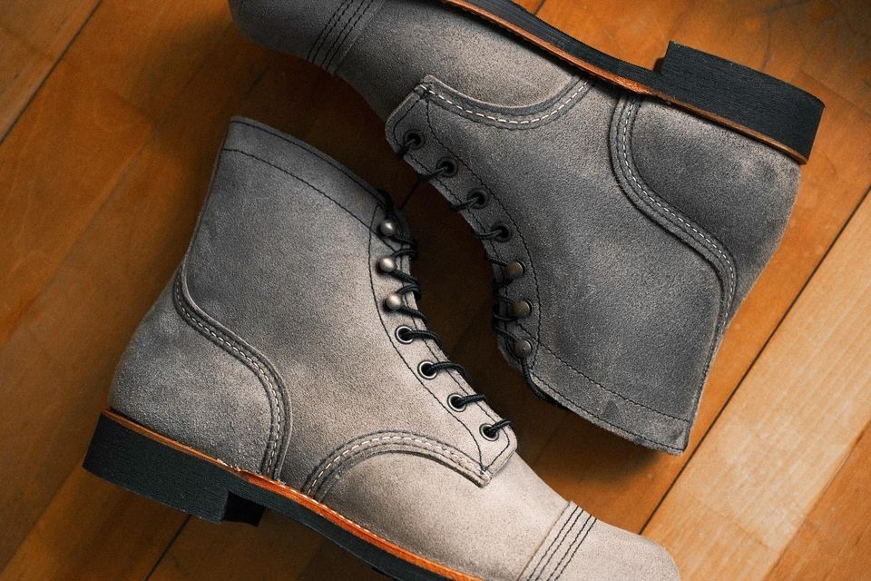 Red Wing Iron Ranger 8087 Slate (Limited Edt.), Men's Fashion, Footwear ...
