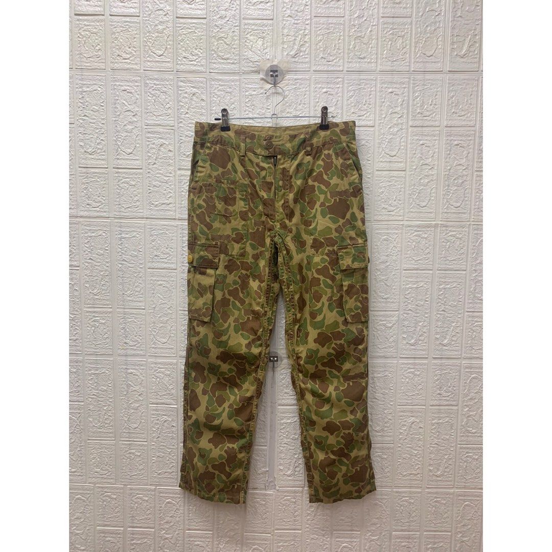 Repro "Frogskin Camo" Herringbone Military Cargo Pants (Reversible ...