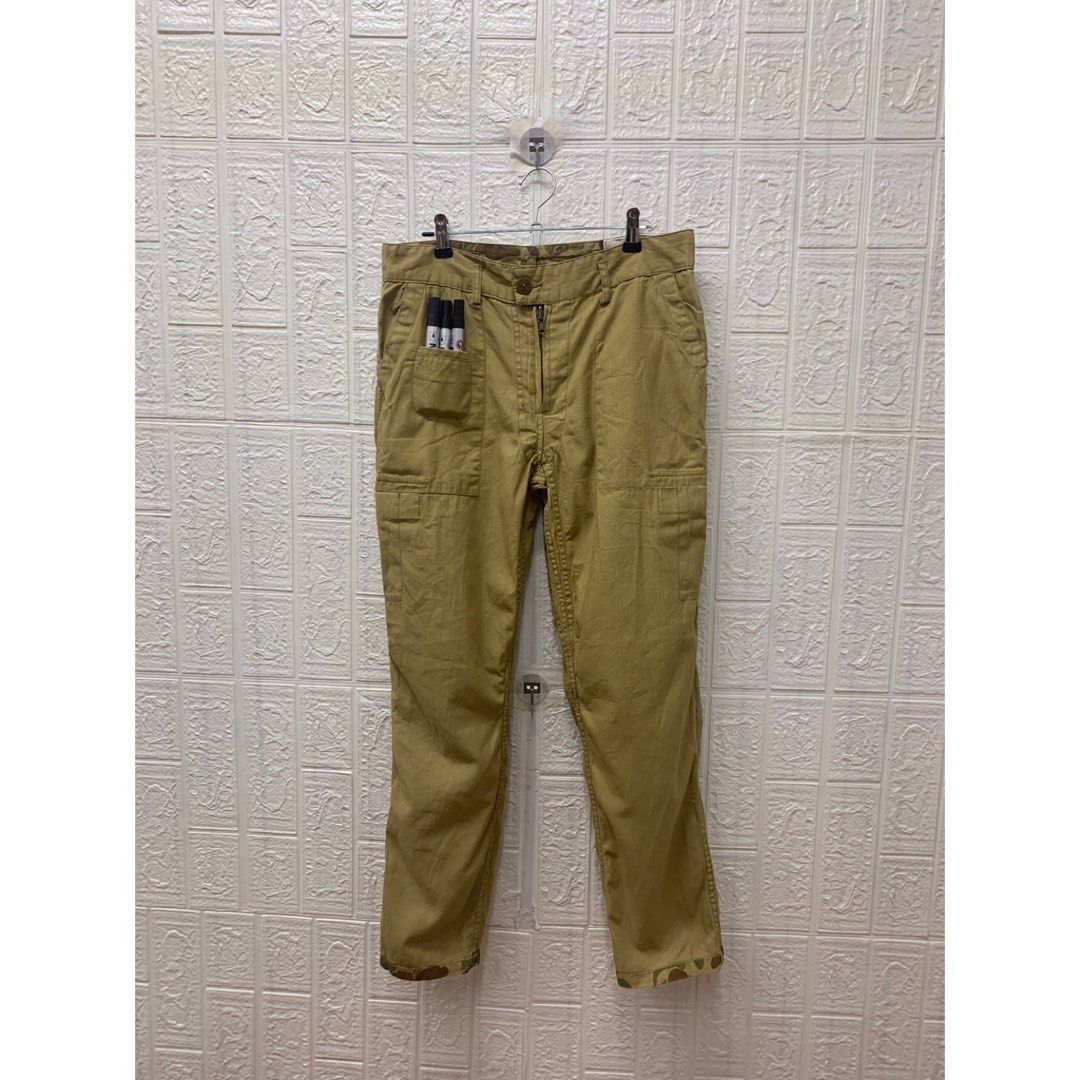 Repro "Frogskin Camo" Herringbone Military Cargo Pants (Reversible ...