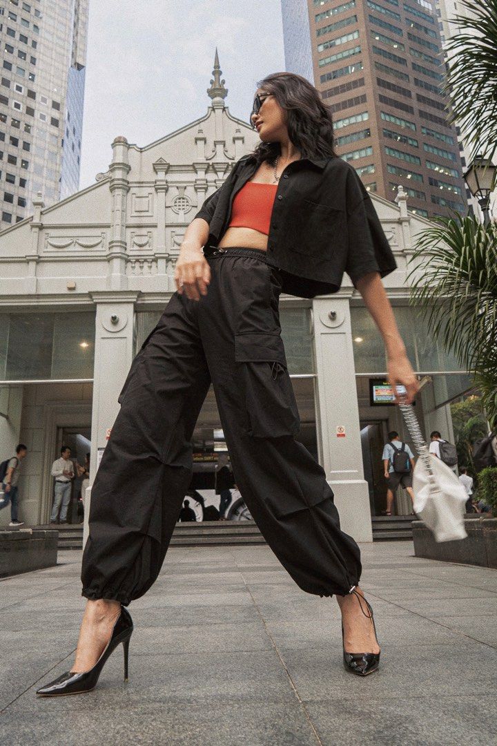 RTP $49.80 BNWT YHF Vision Pants in BLACK (Tagged S, UK 6), Women's ...