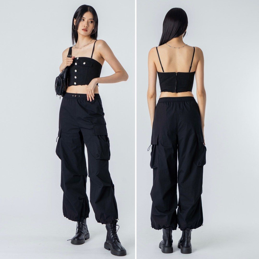 RTP $49.80 BNWT YHF Vision Pants in BLACK (Tagged S, UK 6), Women's ...