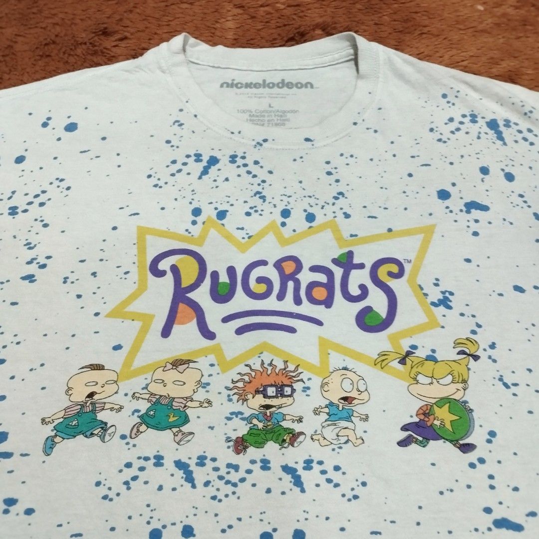 RUGRATS - NICKELODEON T-SHIRT | OFFICIAL LICENSED | KAOS, Fesyen Pria ...