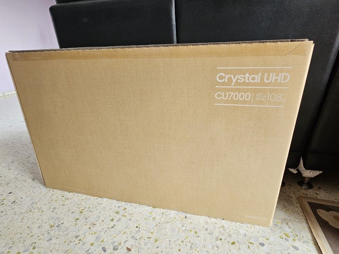 Samsung Smart TV 43" Crystal UHD 4K CU 7000, TV & Home Appliances, TV ...