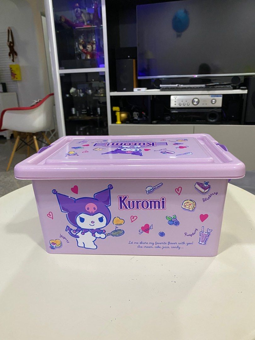 Sanrio - Kuromi Storage Box with Snacks, Furniture & Home Living, Home ...