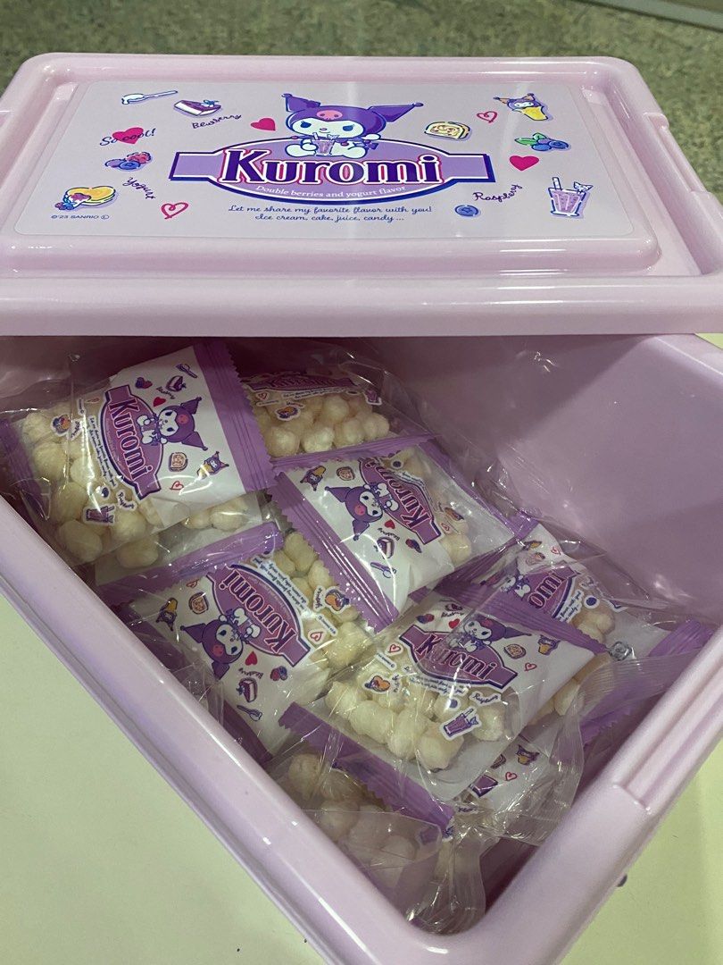 Sanrio - Kuromi Storage Box with Snacks, Furniture & Home Living, Home ...