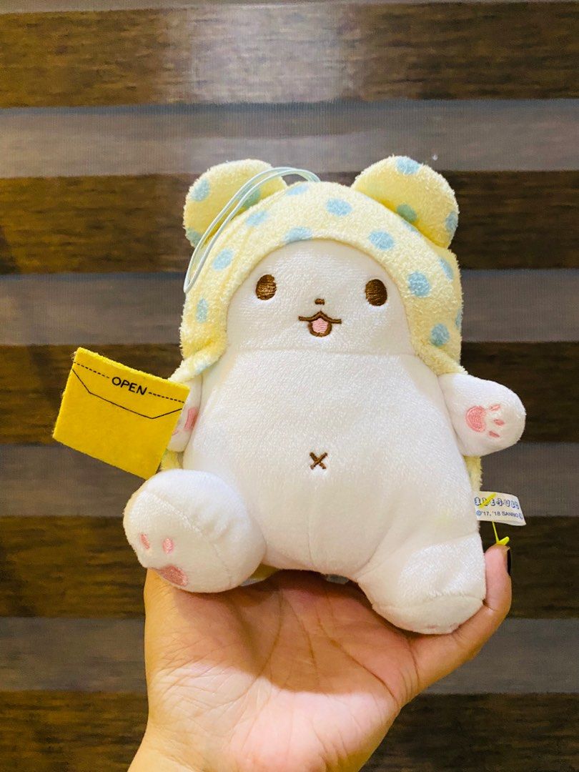 Sanrio Moppu Marumofubiyori charm plushies, Hobbies & Toys, Toys ...