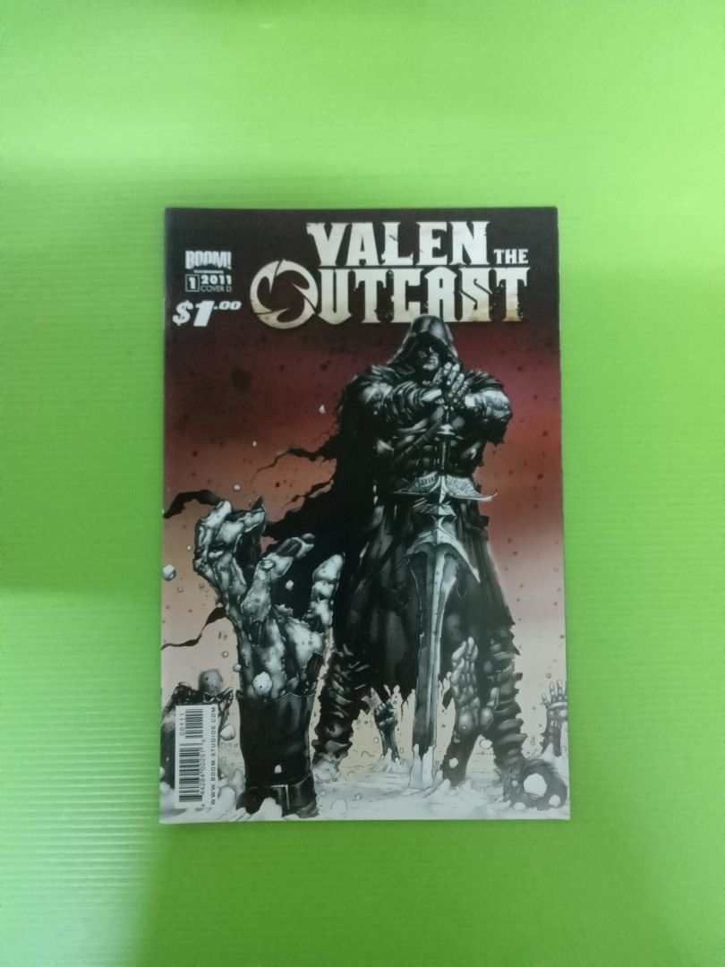 Scarce Issue ! Valen The Outcast #1 ( Trevor Hairsine - Cover Art ...
