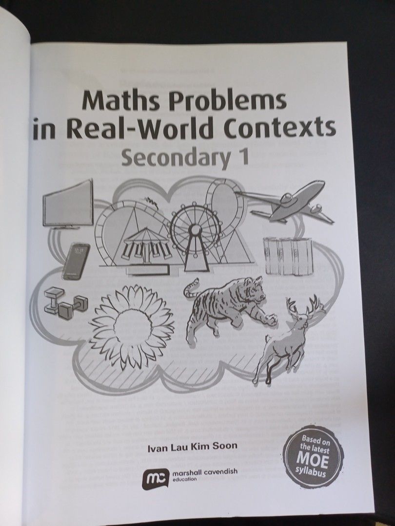 secondary 1 math problems in real world contexts, Hobbies & Toys, Books & Magazines, Assessment ...