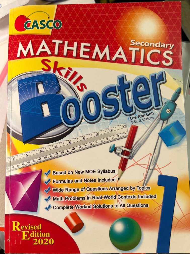Secondary 1 Maths Assessment Book Skills Booster Revised Version 2020, Hobbies & Toys, Books ...