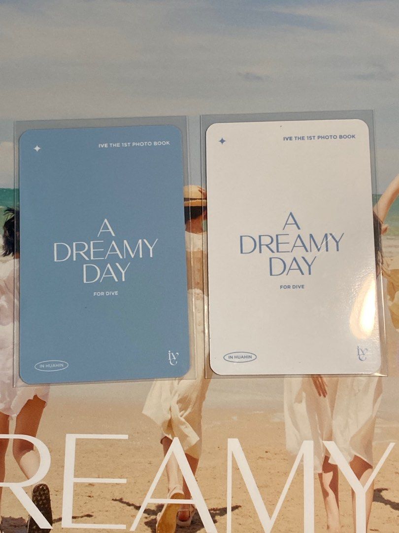 [ SOLD ] ive wonyoung a dreamy day photobook photocard set, Hobbies & Toys, Memorabilia ...