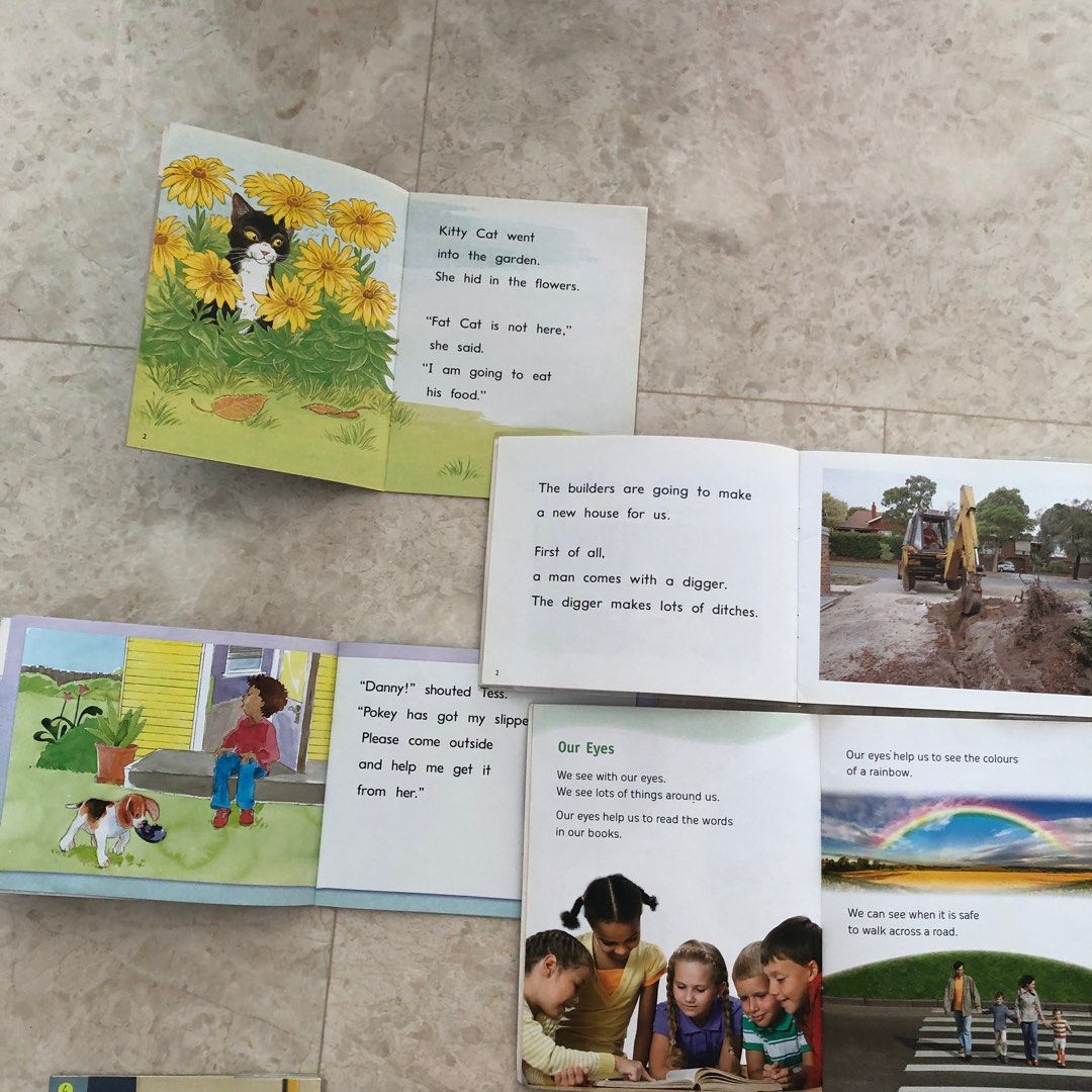 Set of 22 English story books phonics readers for children toddlers ...