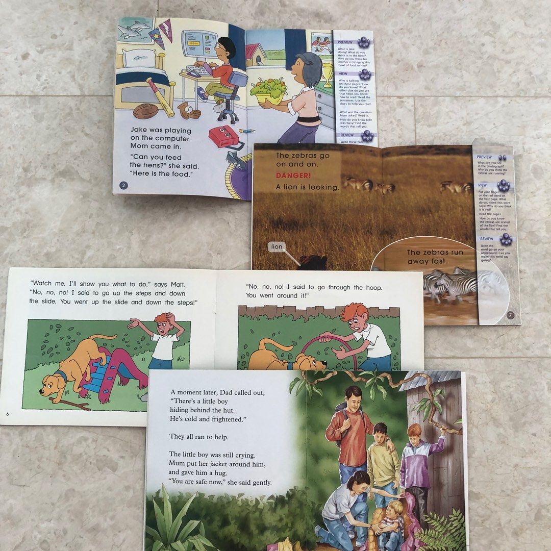 Set of 22 English story books phonics readers for children toddlers ...