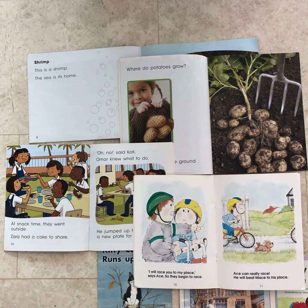 Set of 22 English story books phonics readers for children toddlers ...