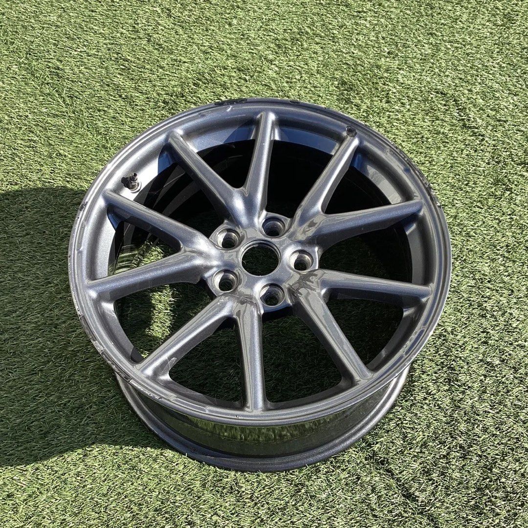 Set of 4 Tesla 18” AERO original rims, Car Accessories, Tyres & Rims on ...