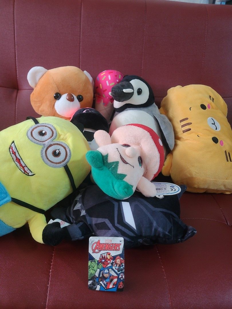 Set of plush toy soft toy, Hobbies & Toys, Toys & Games on Carousell