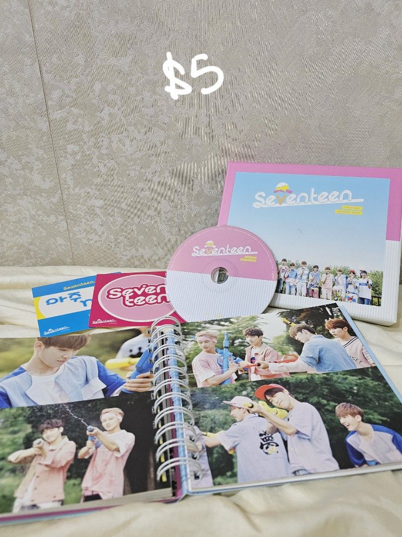 SEVENTEEN/ SVT UNSEALED & SEALED ALBUM SALES, Hobbies & Toys ...