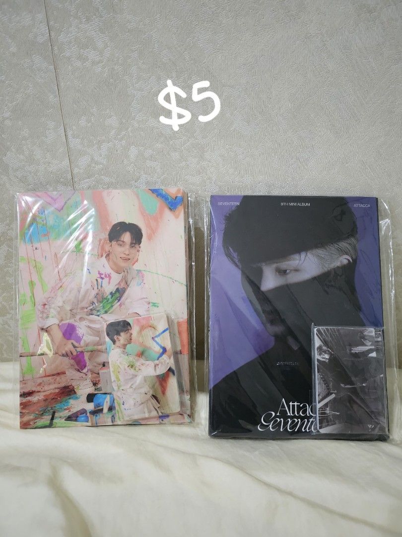SEVENTEEN/ SVT UNSEALED & SEALED ALBUM SALES, Hobbies & Toys ...