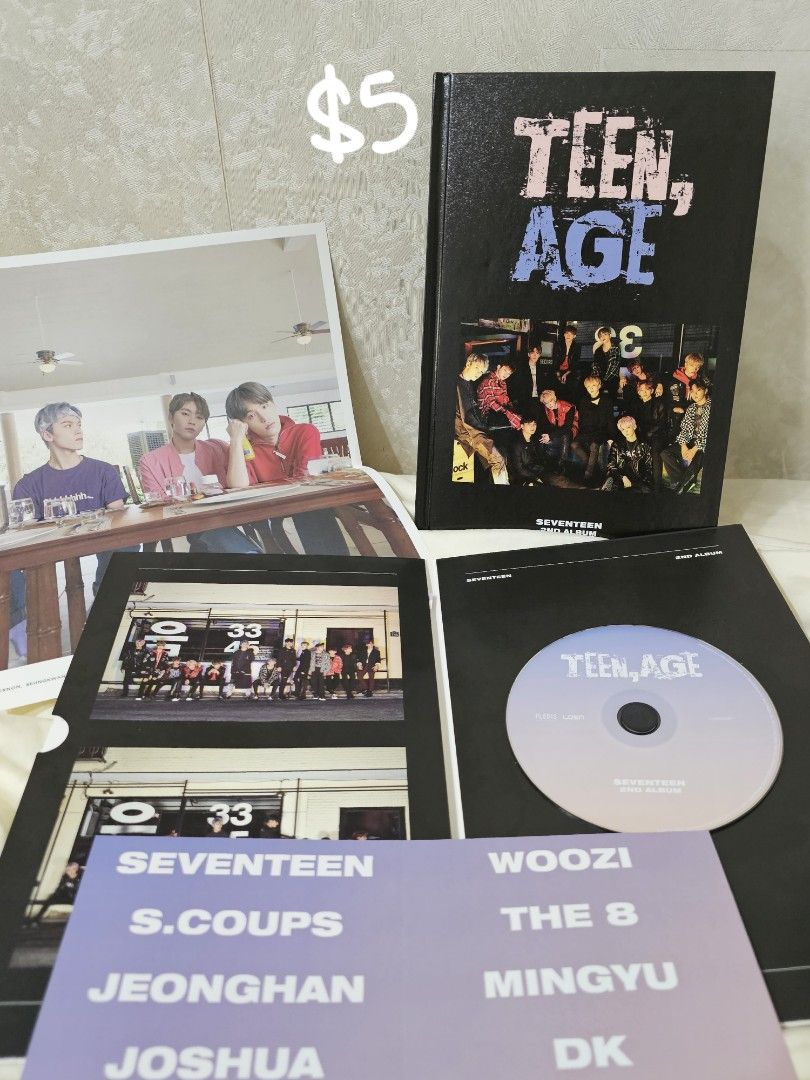 SEVENTEEN/ SVT UNSEALED & SEALED ALBUM SALES, Hobbies & Toys ...