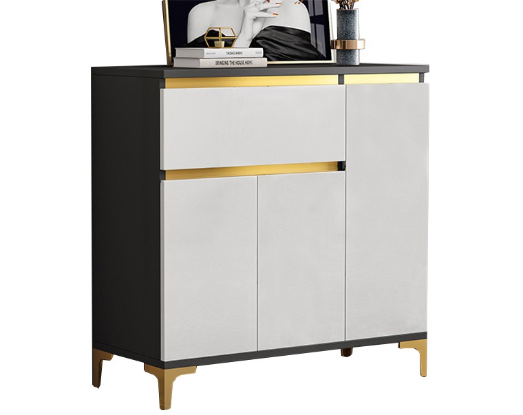 Sideboard cabinet Metal Leg Drawer with Slide track, Furniture & Home ...