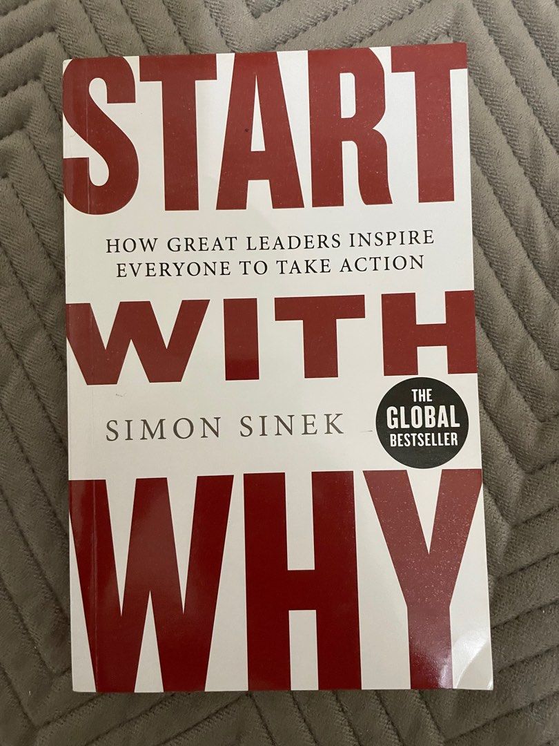 Simon Sinek - Start With Why, Hobbies & Toys, Books & Magazines ...
