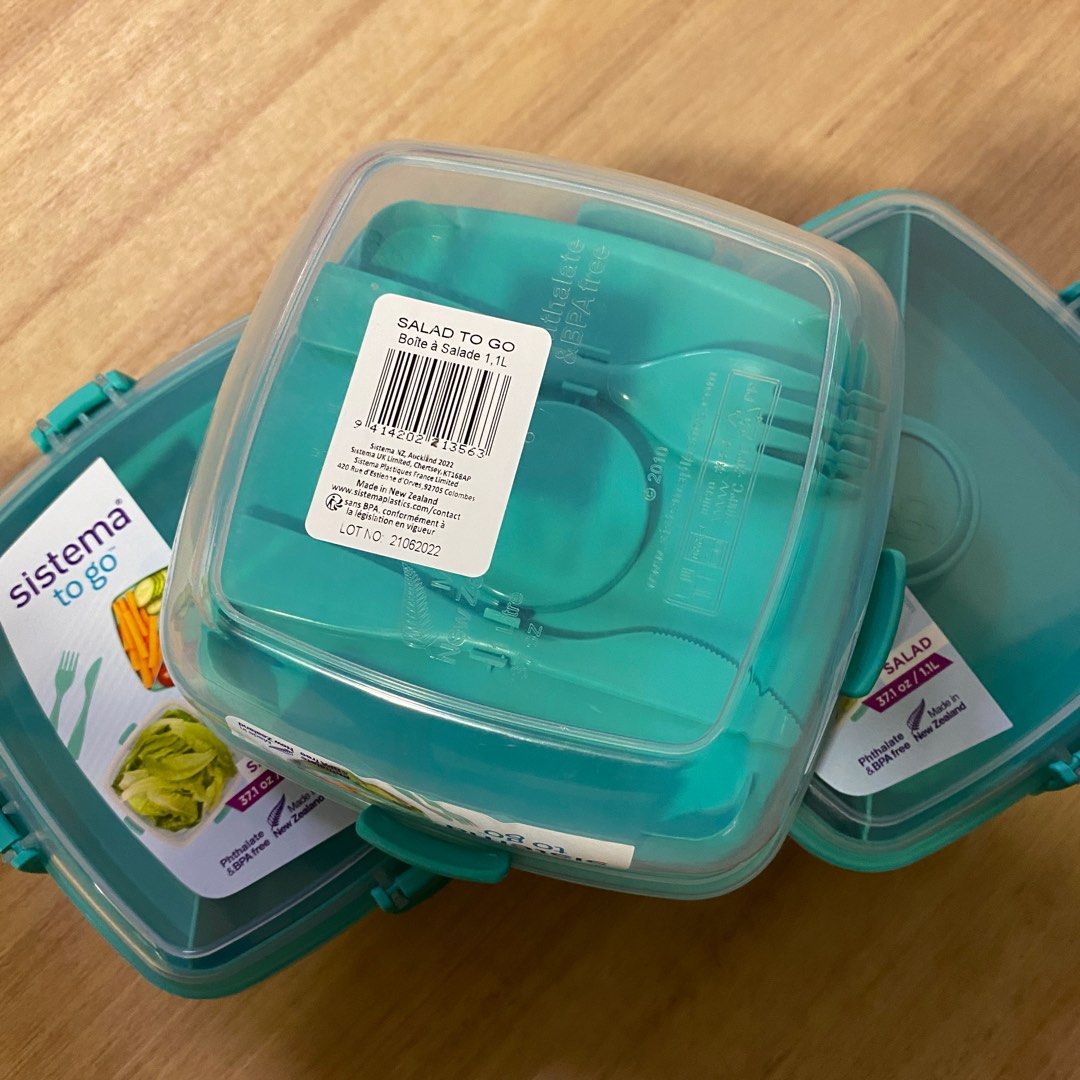 Sistema Salad Box, Furniture & Home Living, Kitchenware & Tableware ...