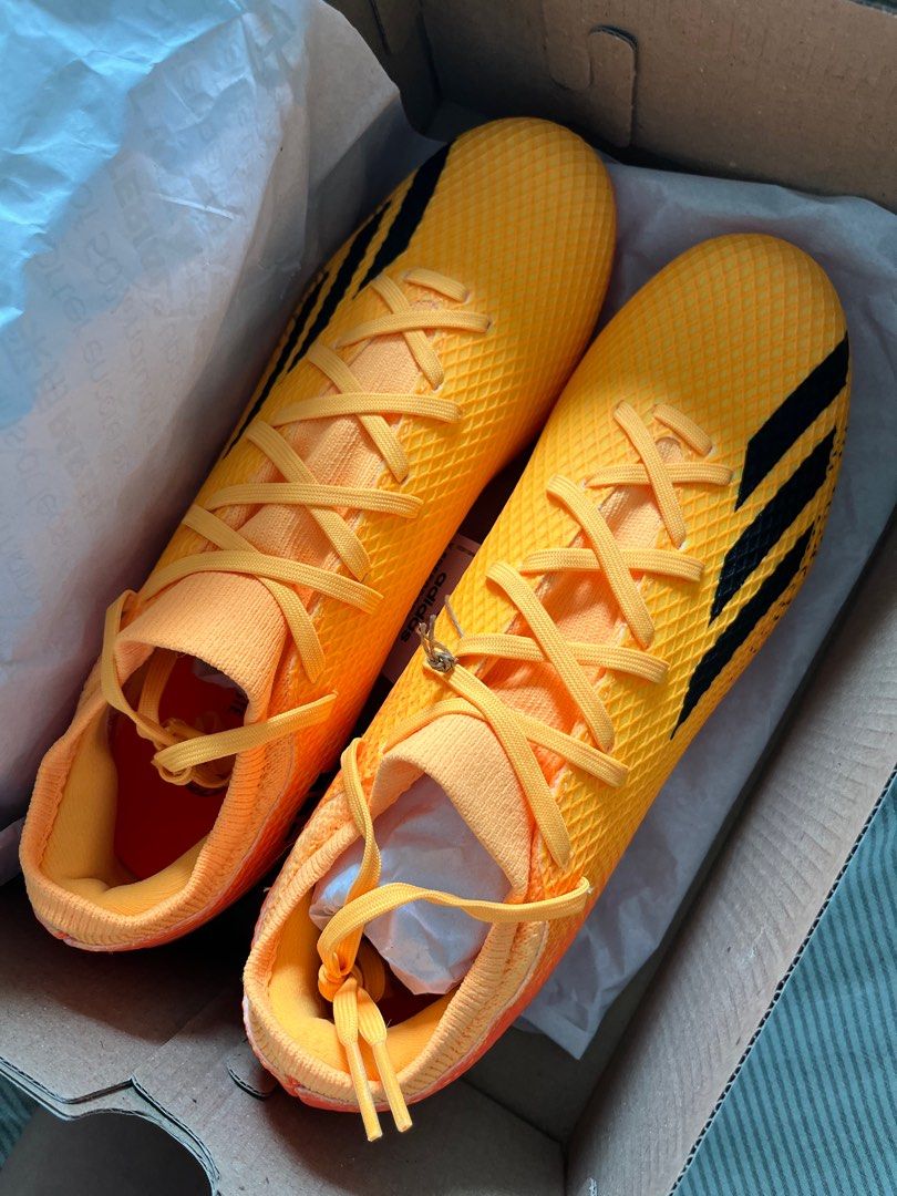 Solar Yellow Speedportal X.3 FG, Men's Fashion, Footwear, Boots on ...