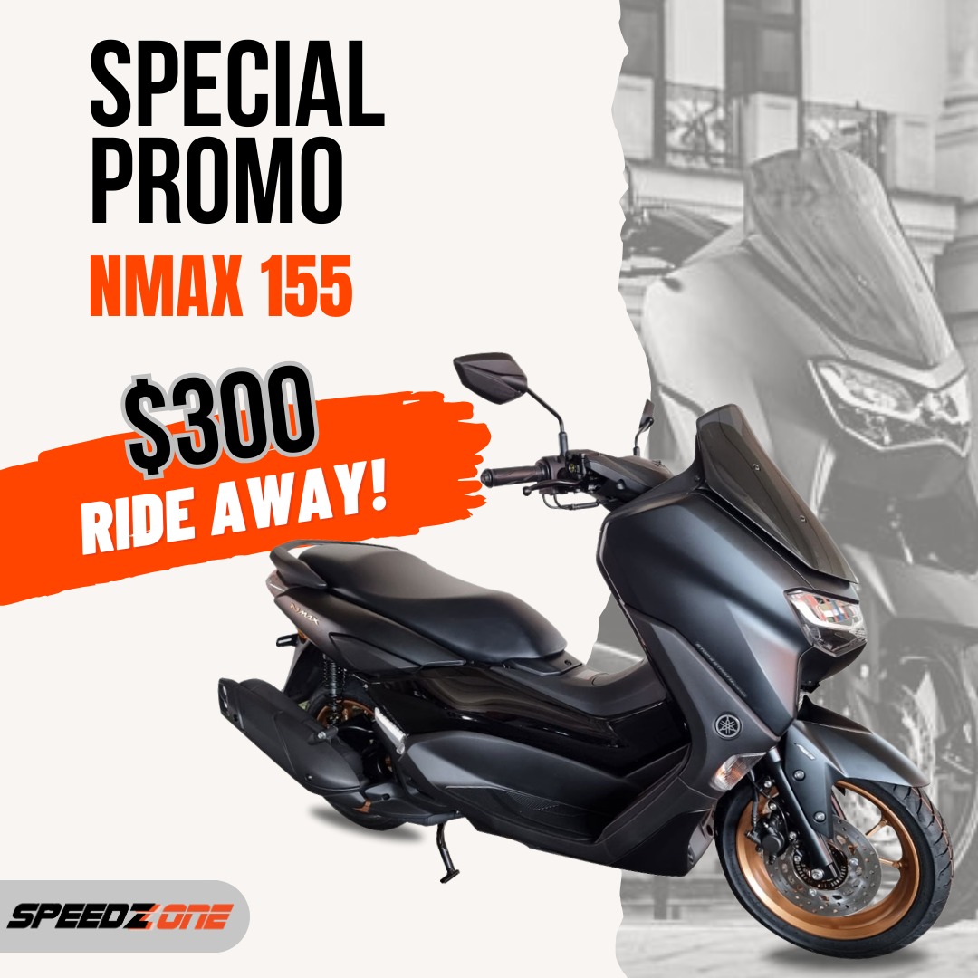 Special Promo $300 Ride Away for Yamaha NMAX 155 - New 2B Motorcycle ...
