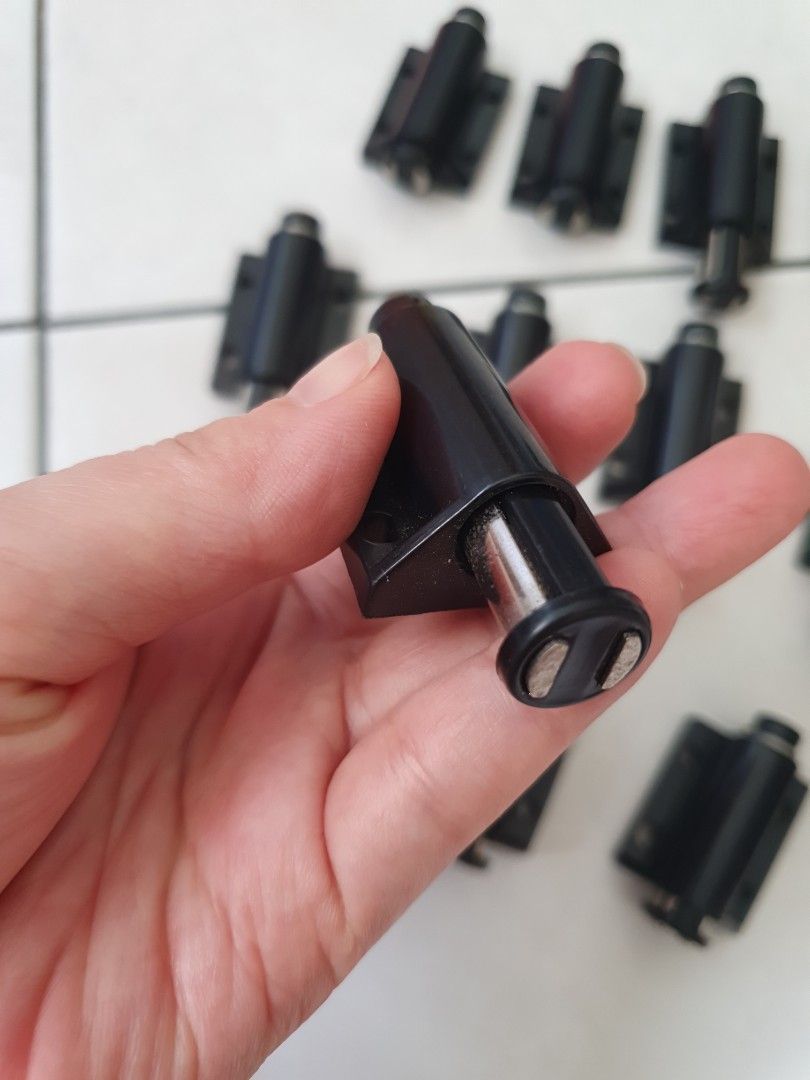 Spring button for wardrobe and cupboard door, Furniture & Home Living ...