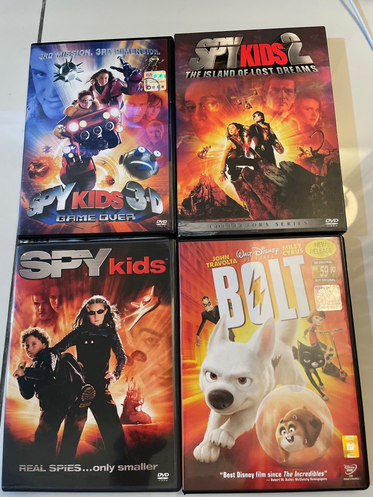 Spy kids original DVd, Hobbies & Toys, Music & Media, CDs & DVDs on Carousell