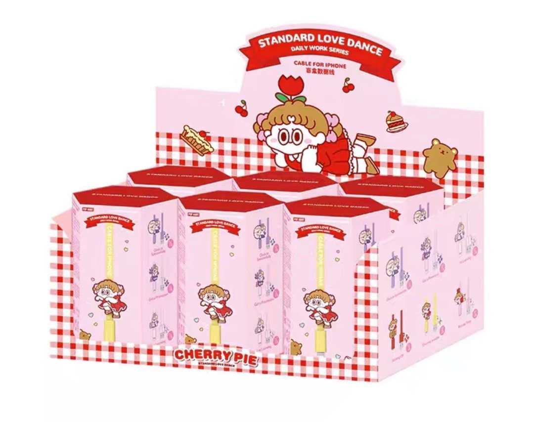 STANDARD LOVE DANCE daily work series iphone charger POPMART / FULL SET ...