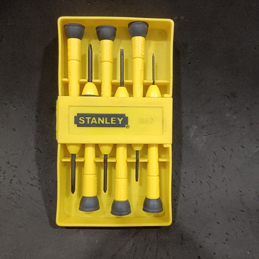 STANLEY 6 pcs Precision Screwdriver, Furniture & Home Living, Home ...