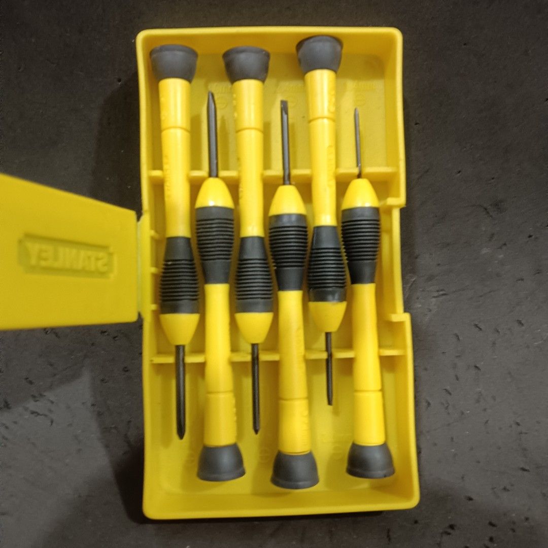 STANLEY 6 pcs Precision Screwdriver, Furniture & Home Living, Home ...