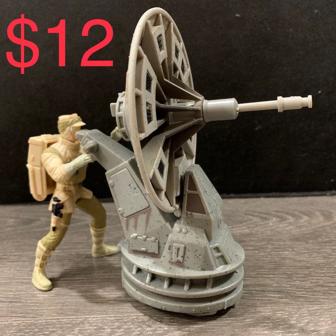 Star Wars Hoth Rebel Soldier with Anti-Vehicle Laser Cannon, Hobbies ...