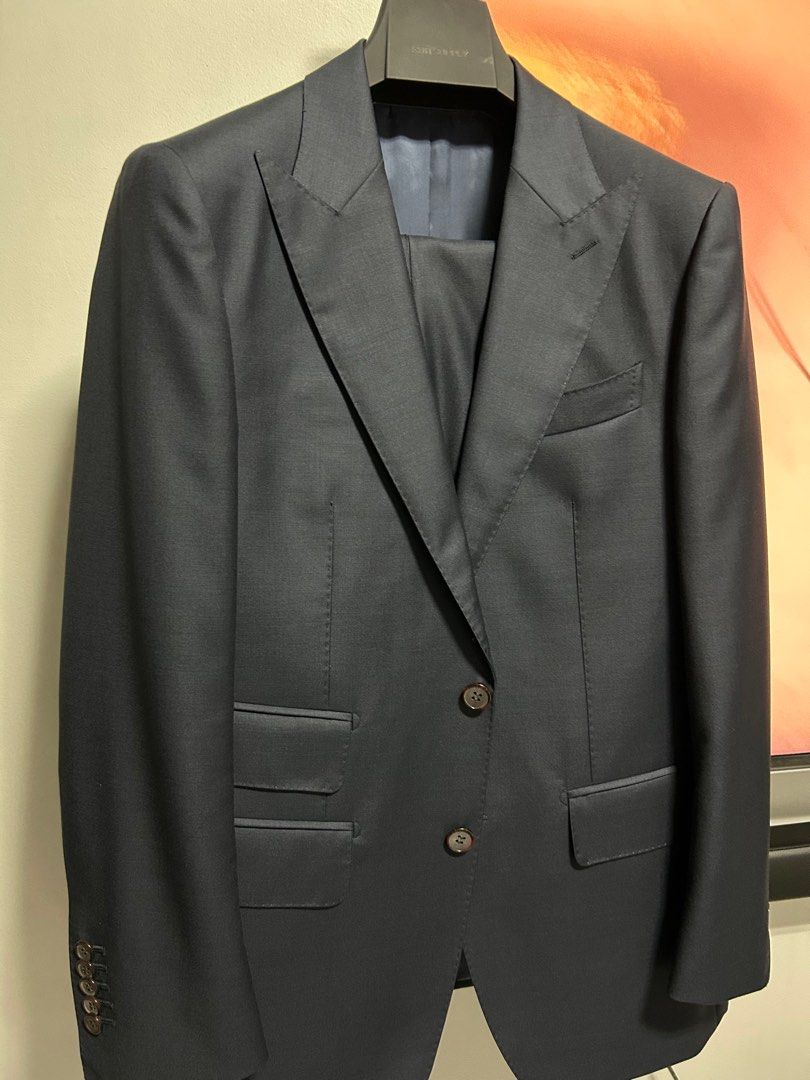 Suitsupply navy suit Washington fit, Men's Fashion, Coats, Jackets and ...