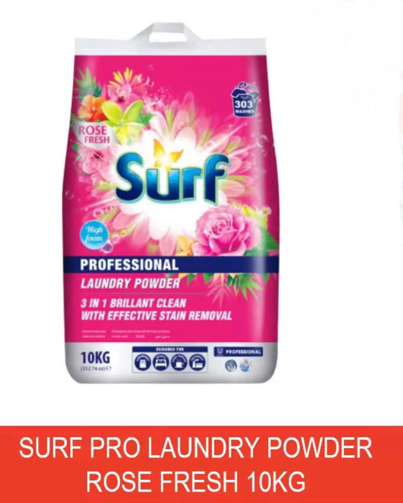 Surf Pro Laundry Poweder Rose Fresh 10kg, Furniture & Home Living ...