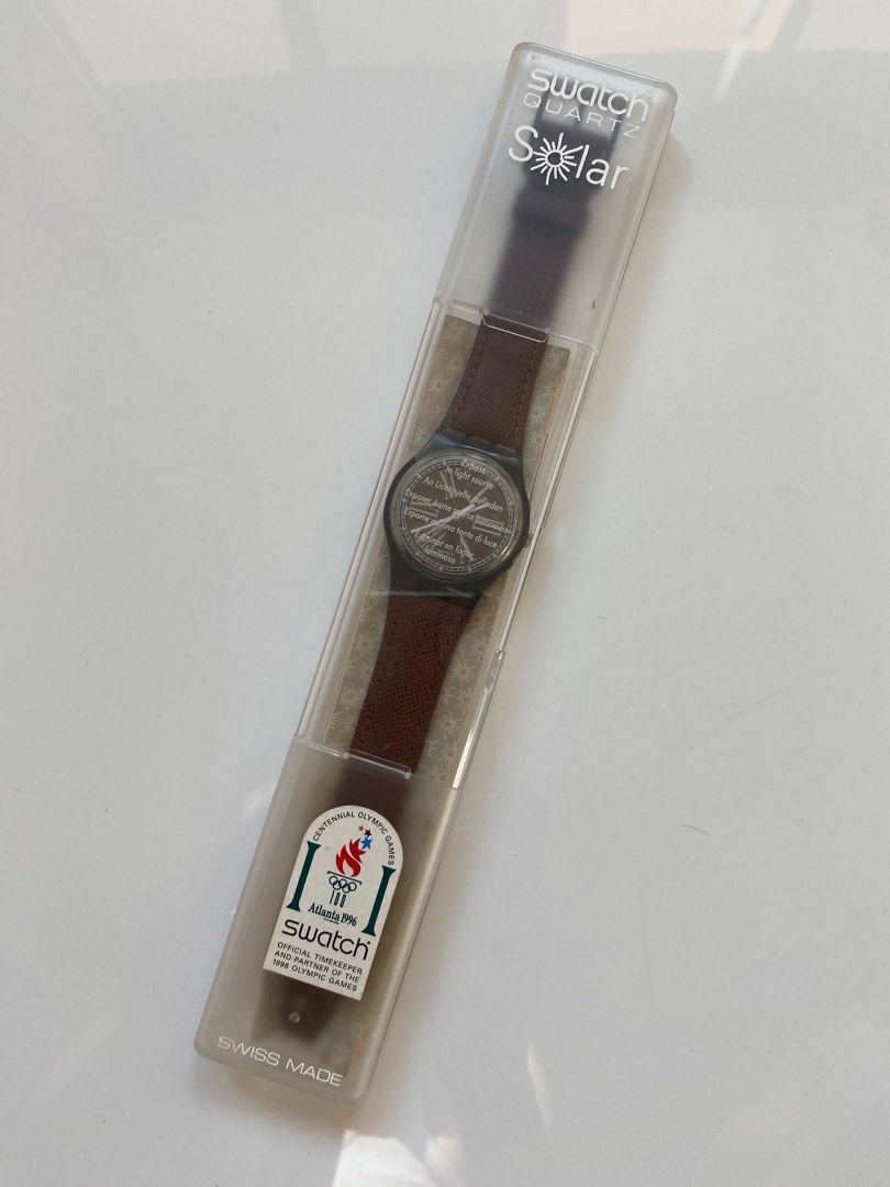 Swatch Solar Watch, Luxury, Watches on Carousell