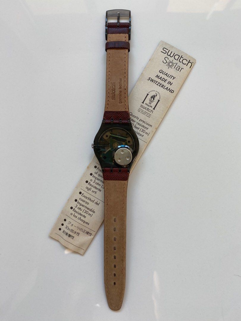 Swatch Solar Watch, Luxury, Watches on Carousell