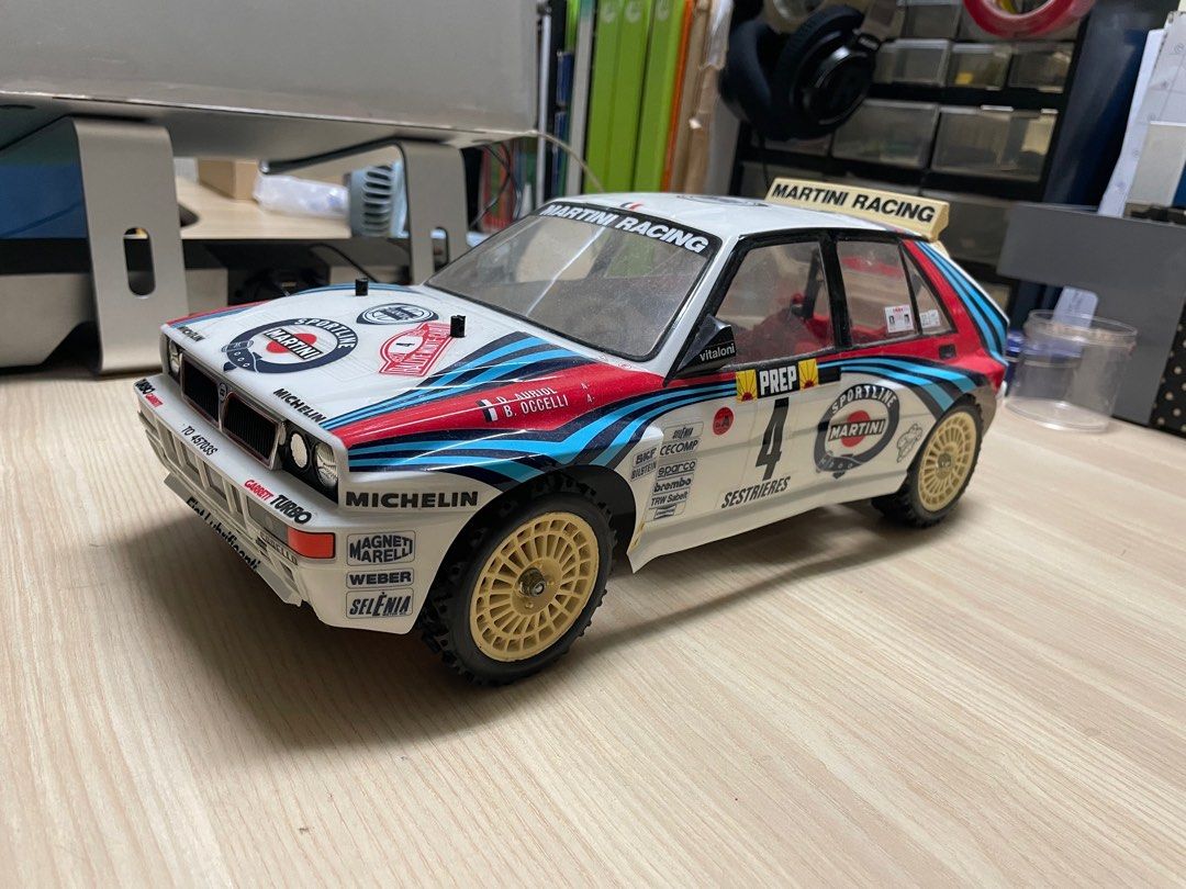 Tamiya TA01 lancia delta 1/10, Hobbies & Toys, Toys & Games on Carousell