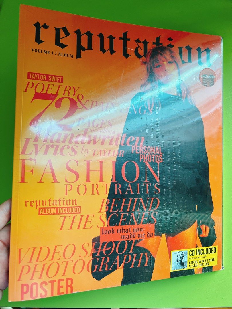 Taylor Swift Limited Edition Reputation Album - exclusive US version ...