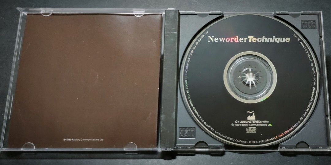 technique new order cd