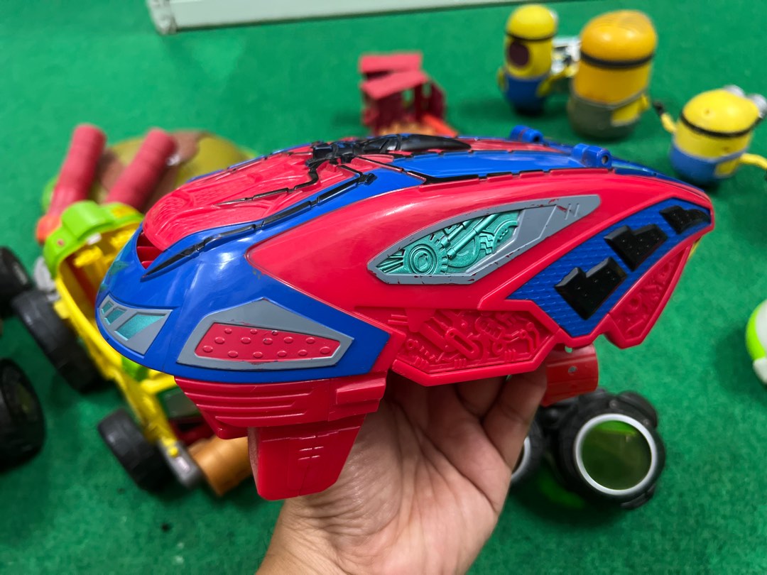 The Amazing Spider-Man 2 Motorized Spider Force Web Blaster, Hobbies ...