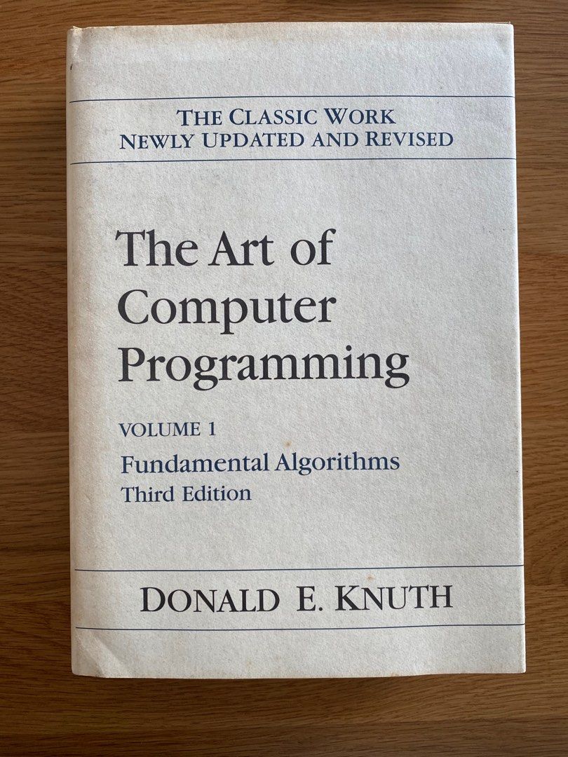 The Art of Computer Programming Volume 1, Hobbies & Toys, Books ...
