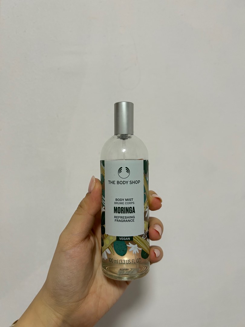 The body shop Moringa Body Mist, Beauty & Personal Care, Fragrance ...