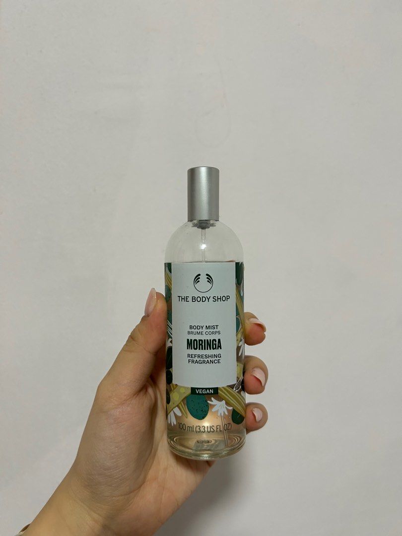 The body shop Moringa Body Mist, Beauty & Personal Care, Fragrance ...