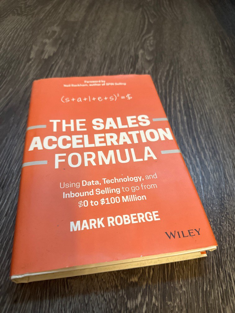 The Sales Acceleration Formula, Hobbies & Toys, Books & Magazines ...