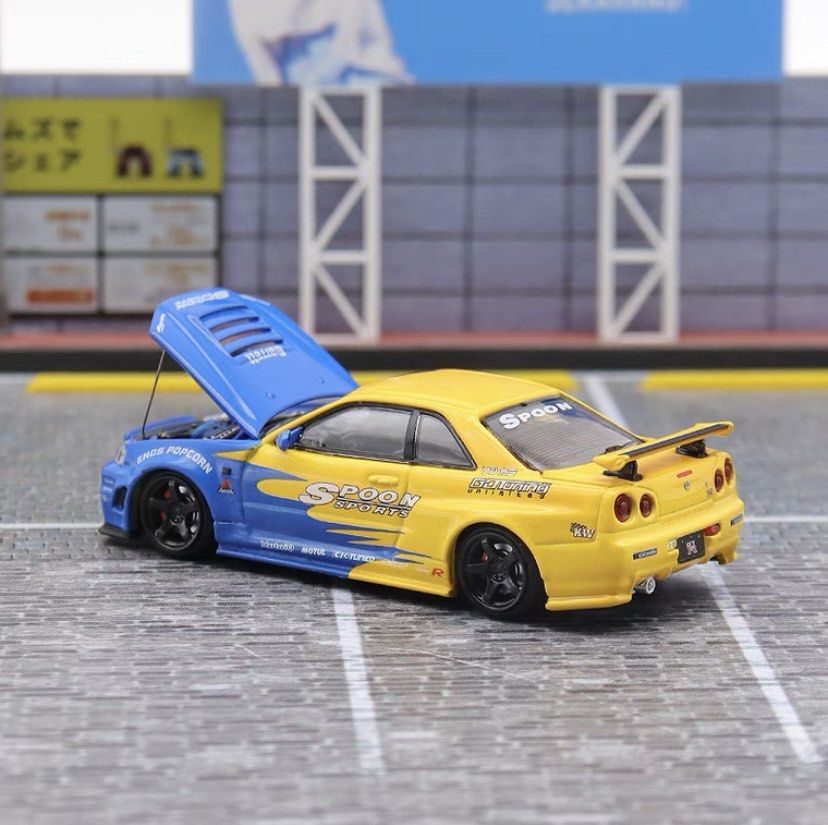TimeMacro R34 skyline gtr spoon livery, Hobbies & Toys, Toys & Games on ...